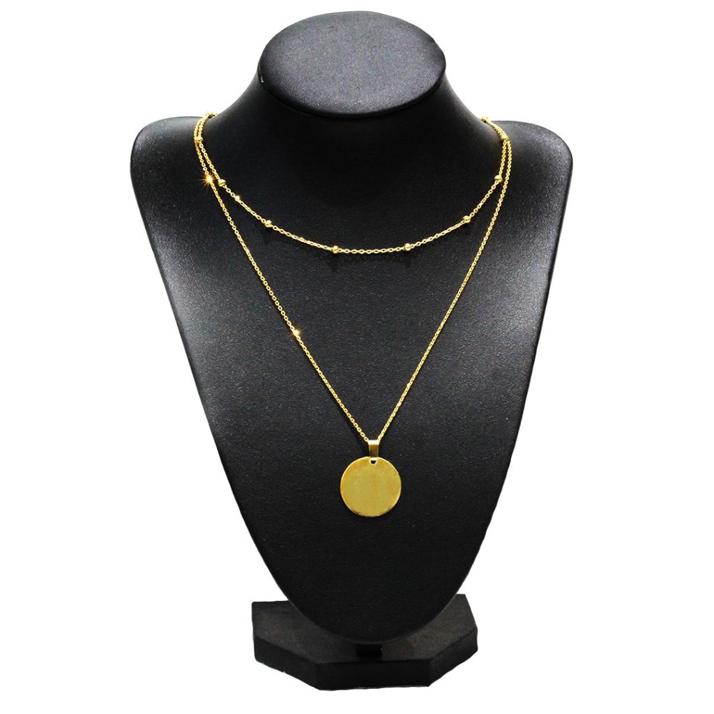 Collier Luxe Argent – El Khomssa